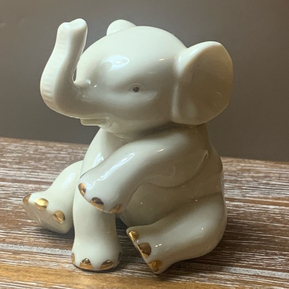 Lenox | Accents | Lenox Porcelain Elephant Figurine | Poshmark